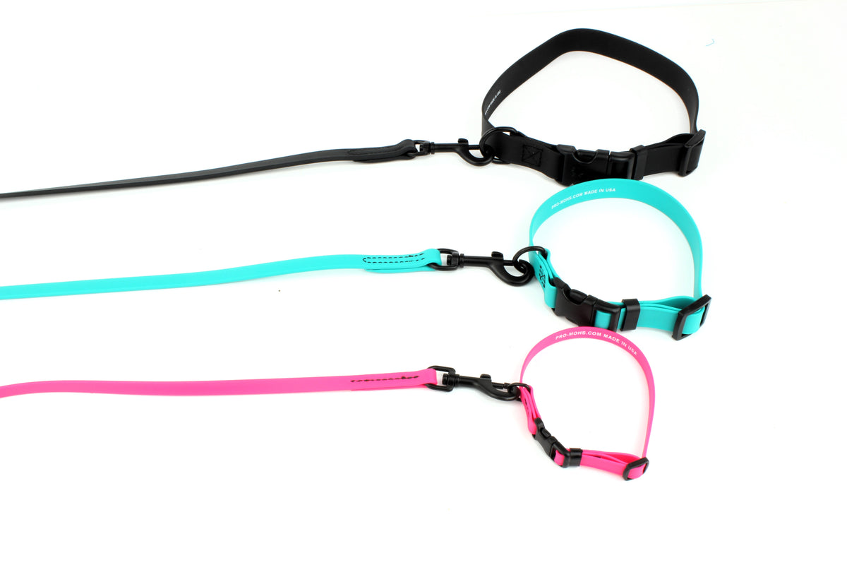 Biothane 6' Snap leash with Black Snaps– Pro-Mohs Canine Supply