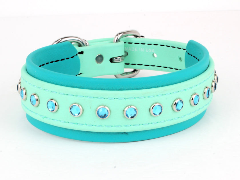 In Stock BioThane Bling Collars– Pro-Mohs Canine Supply