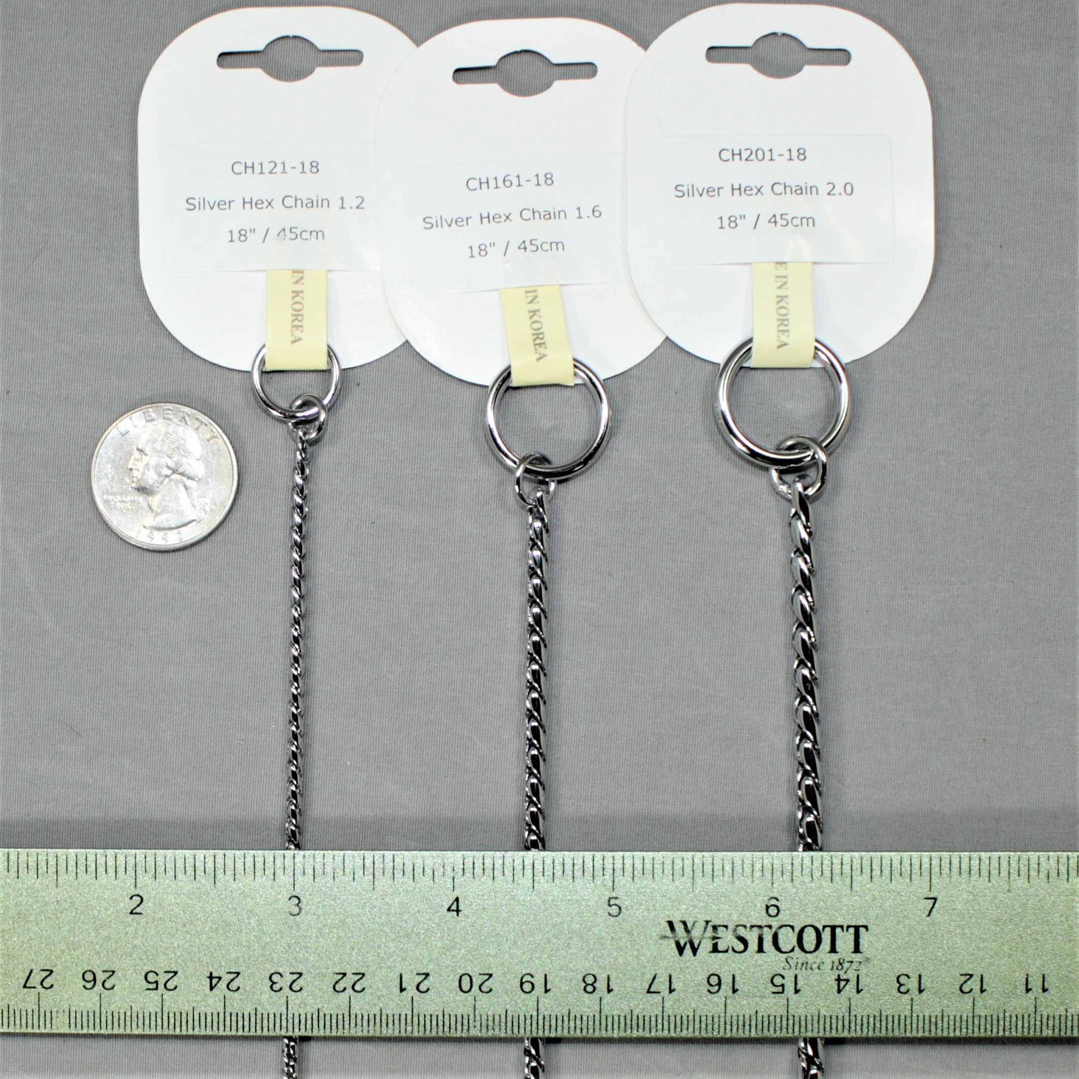 Chrome Snake Show Chain | Pro-Mohs Pet Products